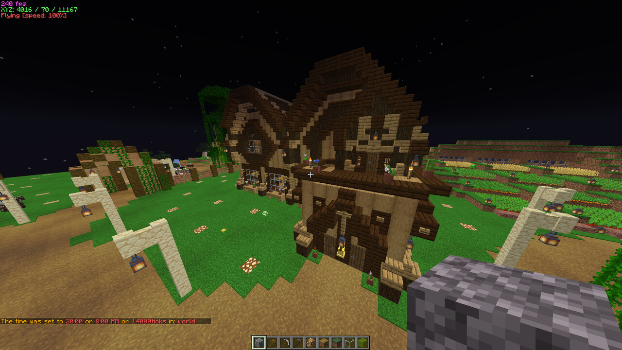 Wooden House - Survival Base Minecraft Map