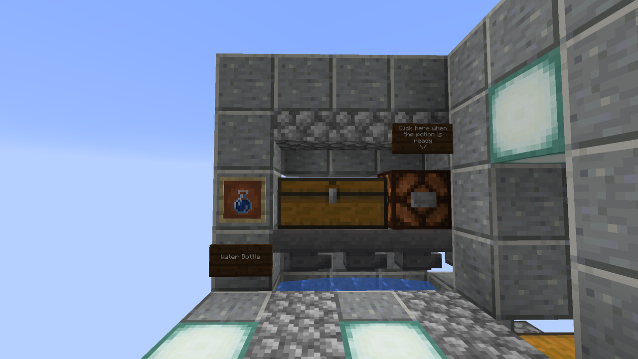 Simple All Potion Farm Minecraft Map