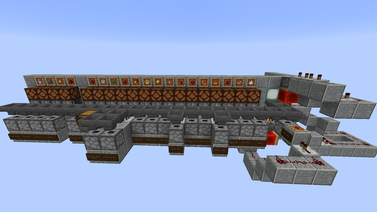 Simple All Potion Farm Minecraft Map