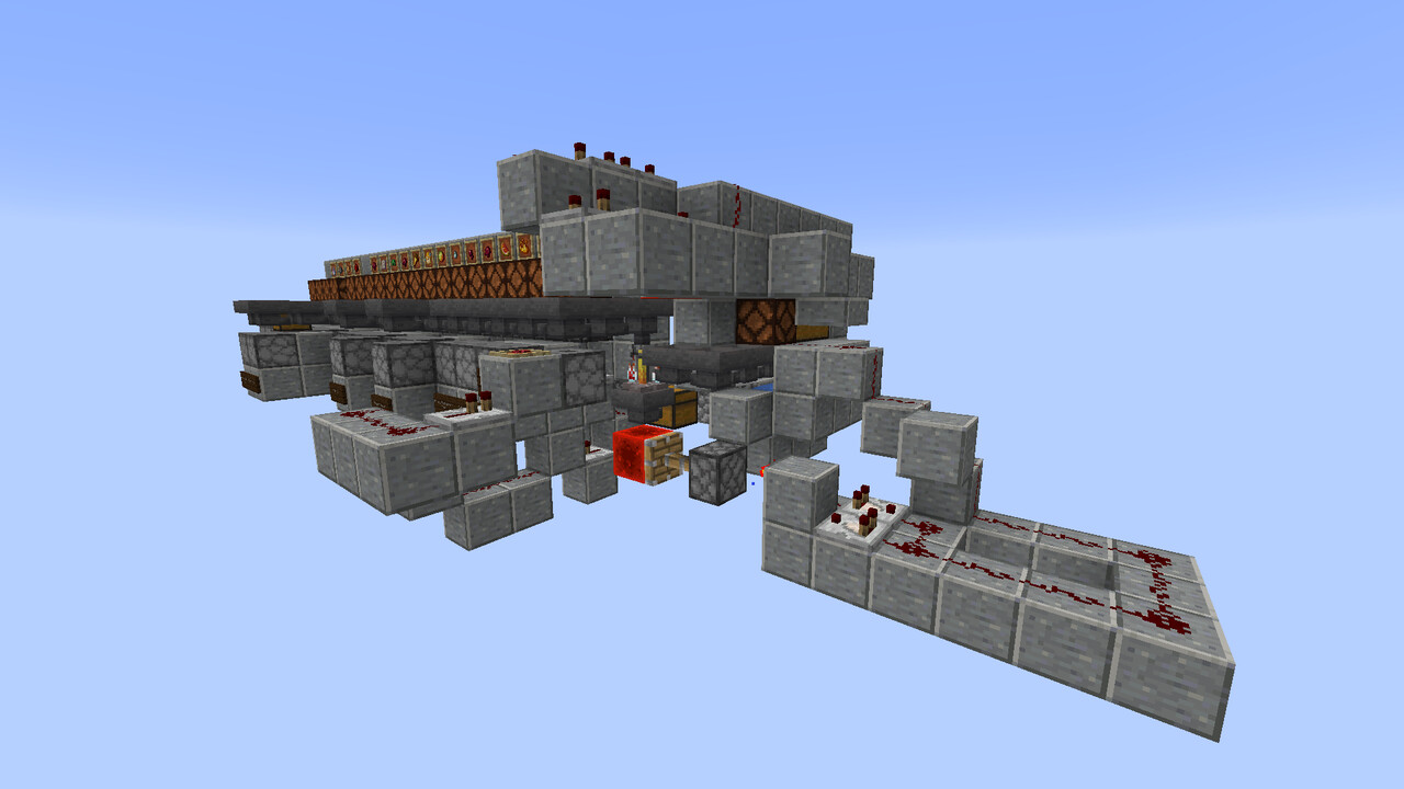 Simple All Potion Farm Minecraft Map