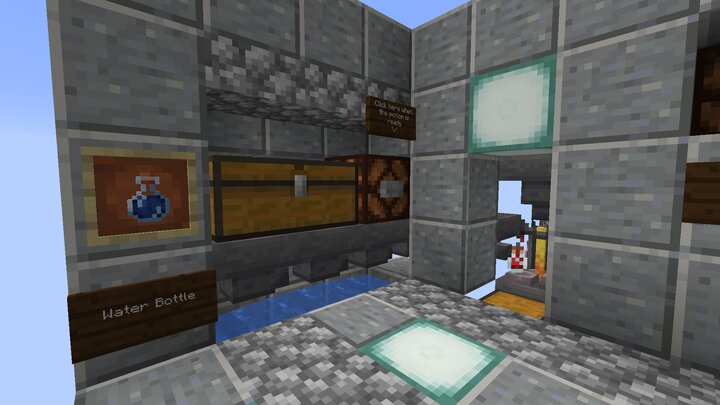Simple All Potion Farm Minecraft Map