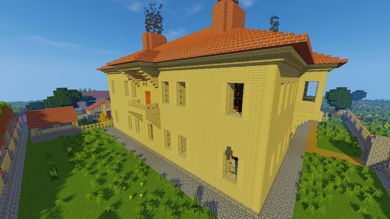 Stay at home the House Minecraft Map