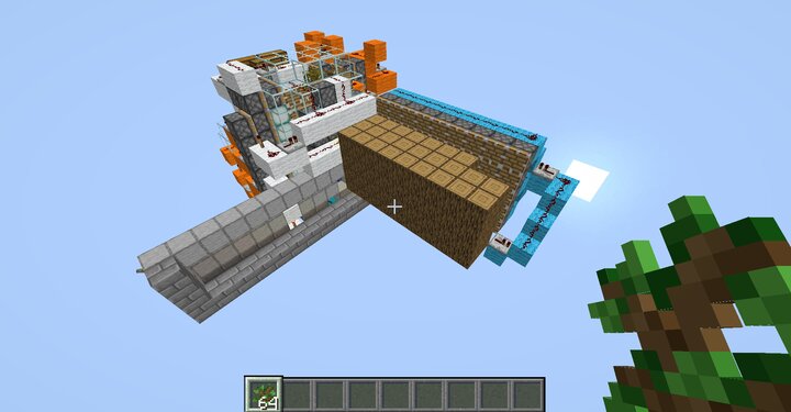 the most efficient tree farm Minecraft Map