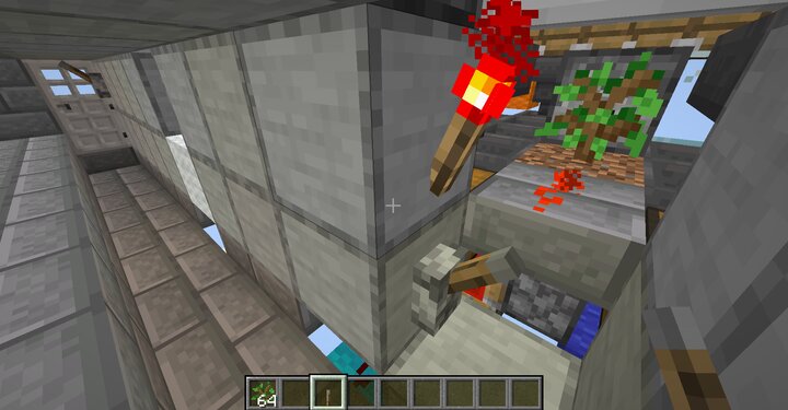 the most efficient tree farm Minecraft Map