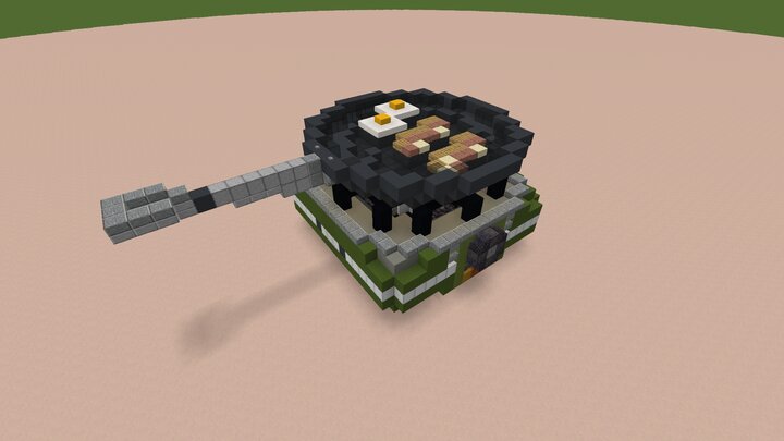 Bacon & Eggs in a pan Minecraft Map