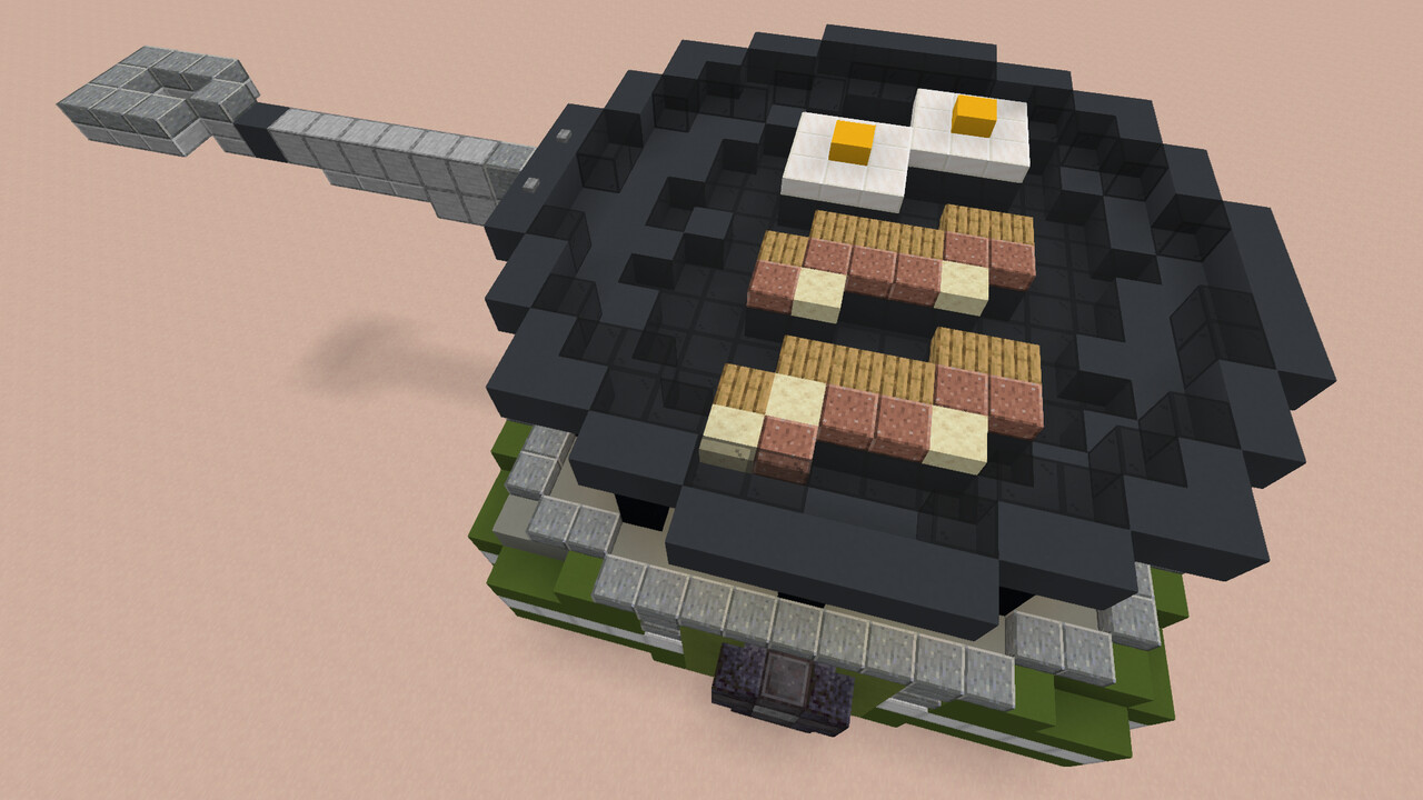 Bacon & Eggs in a pan Minecraft Map