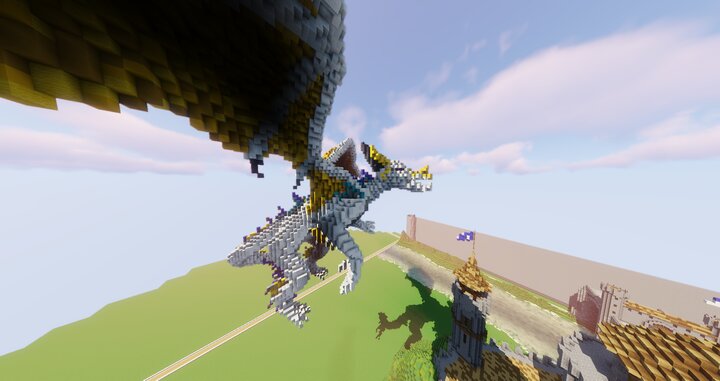 Flying Dragon Minecraft Map