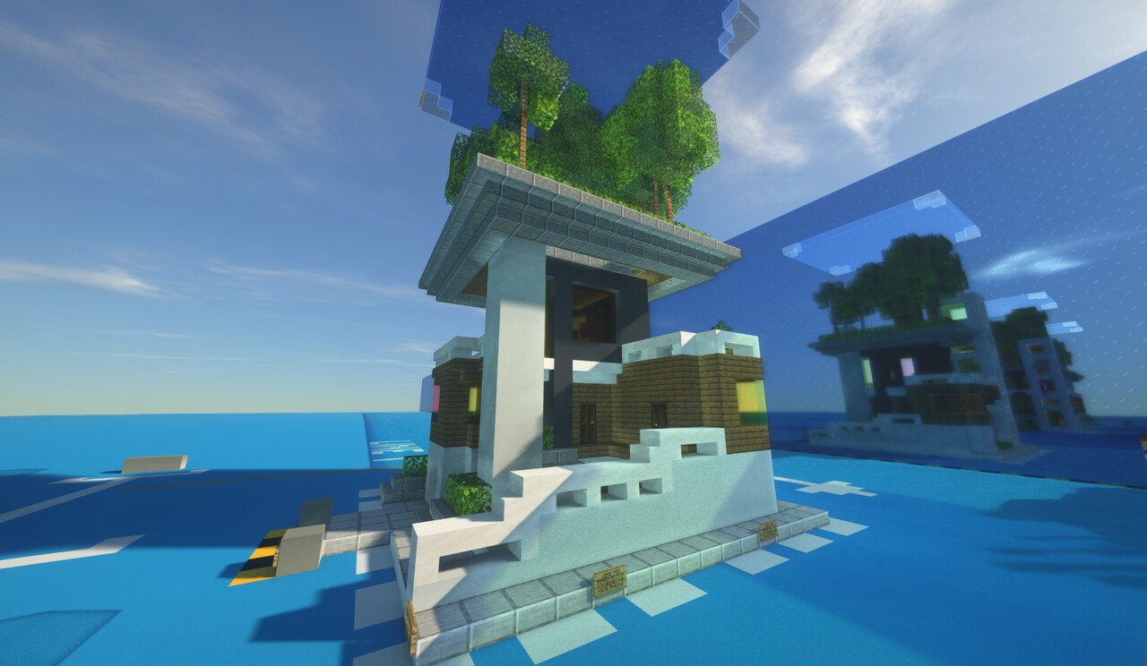 Comtemporary and colorful city Minecraft Map