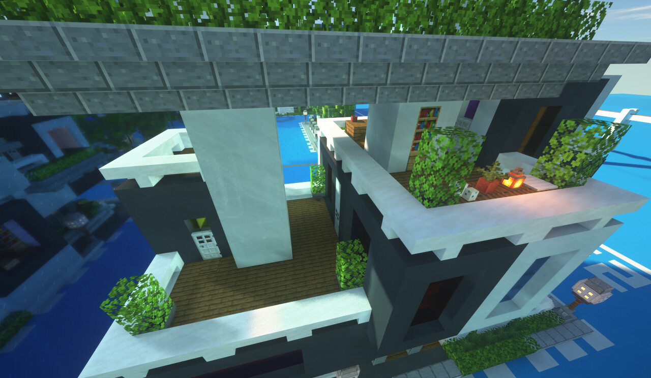 Comtemporary and colorful city Minecraft Map