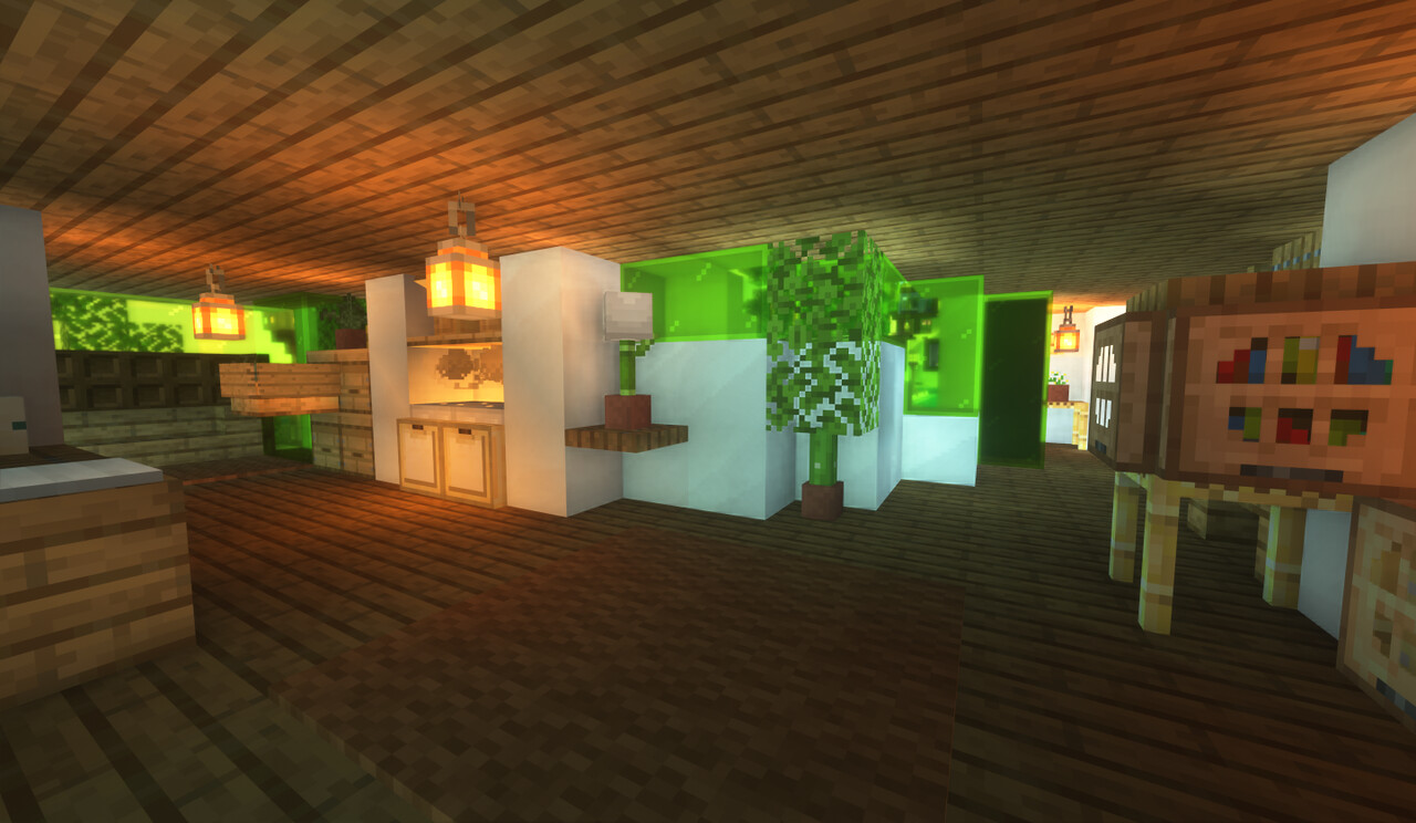 Comtemporary and colorful city Minecraft Map