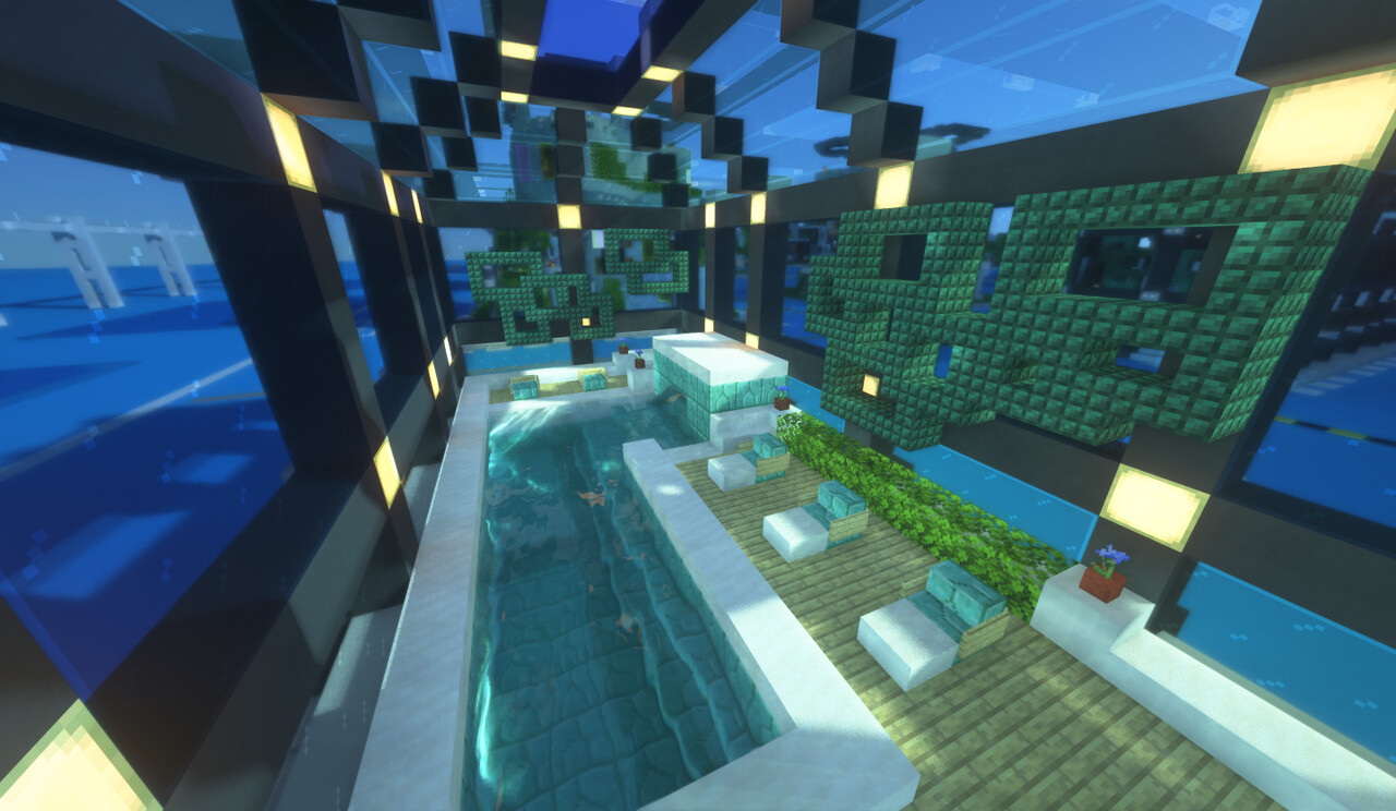 Comtemporary and colorful city Minecraft Map