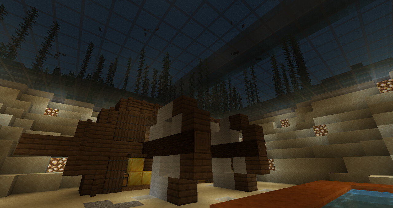 Underwater Park - Multi-Level Ocean Floor Park With Glass Ceiling (1.15 ...