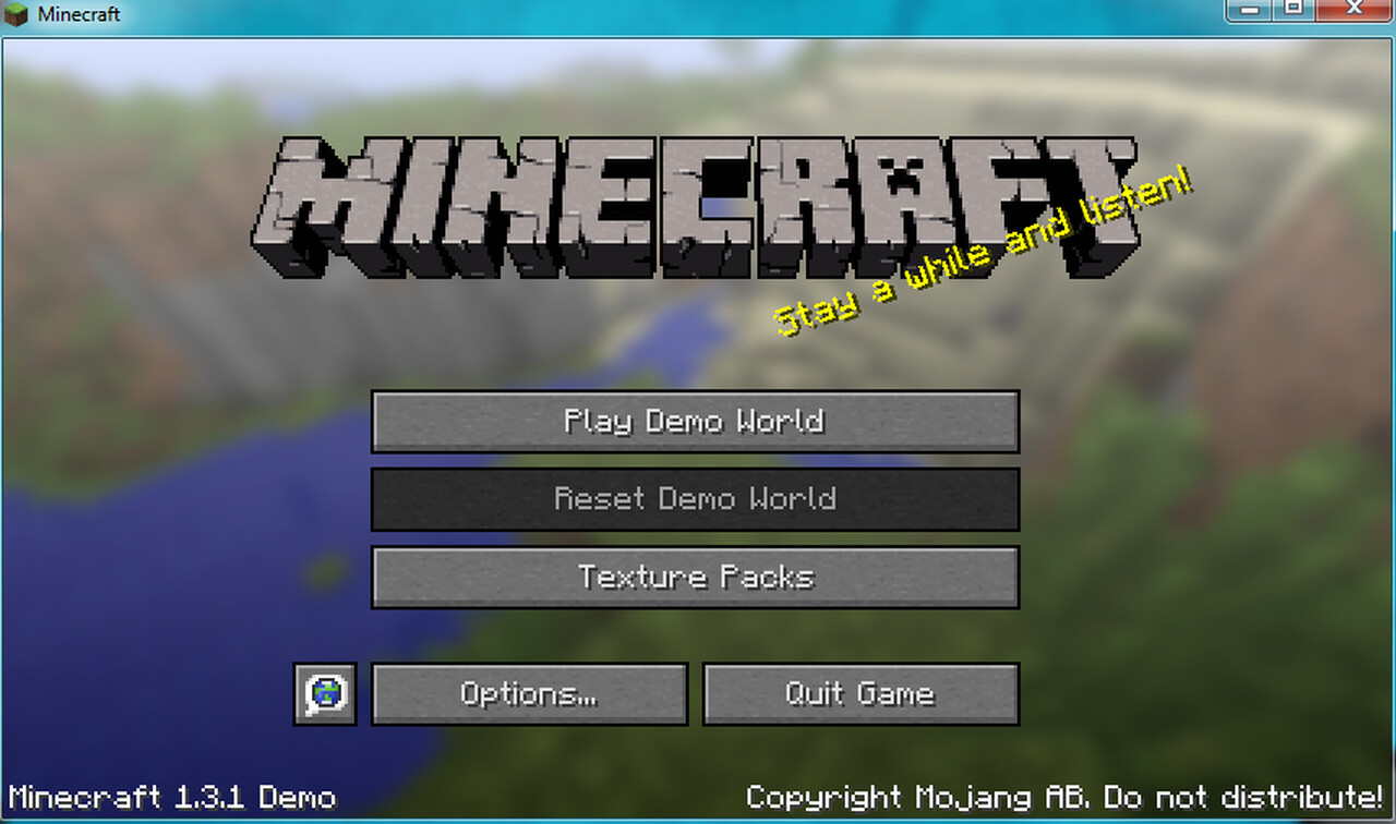Minecraft Demo Minecraft Map