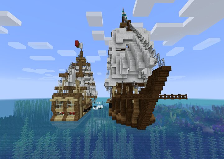 Naval Battle Minecraft Map