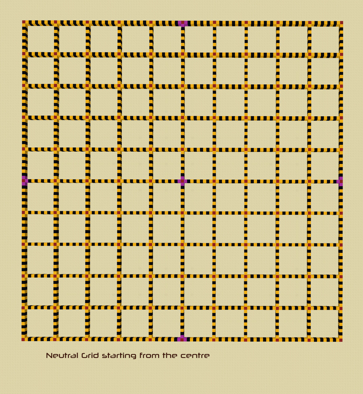 Measure grid to support building to scale Minecraft Map