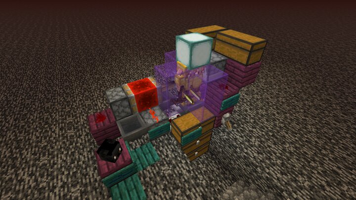 Easy Items Piglin Farm V2 Minecraft Map