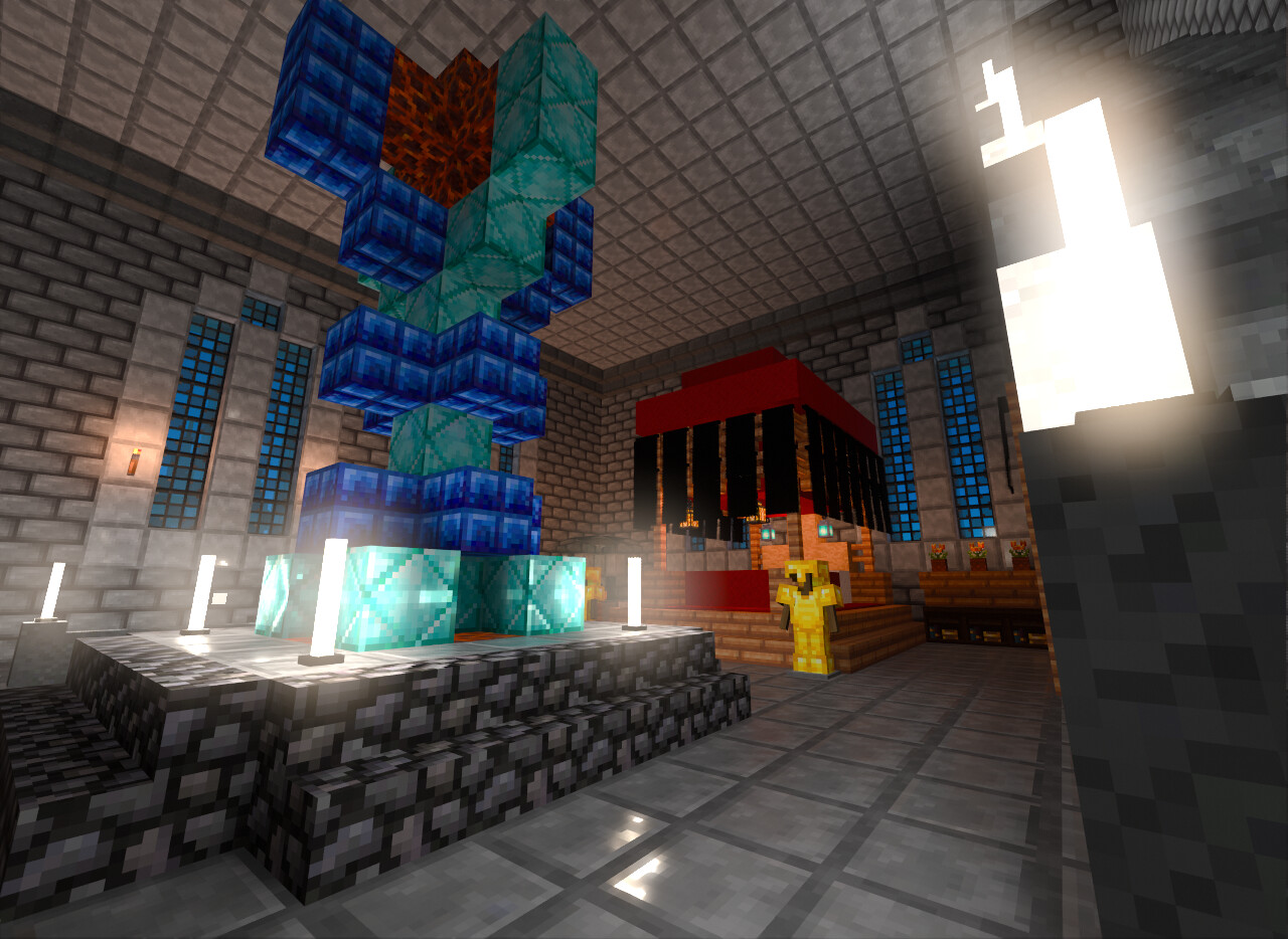 Minecraft RTX # 1: Noriland Castle in Minecraft RTX. Minecraft Map