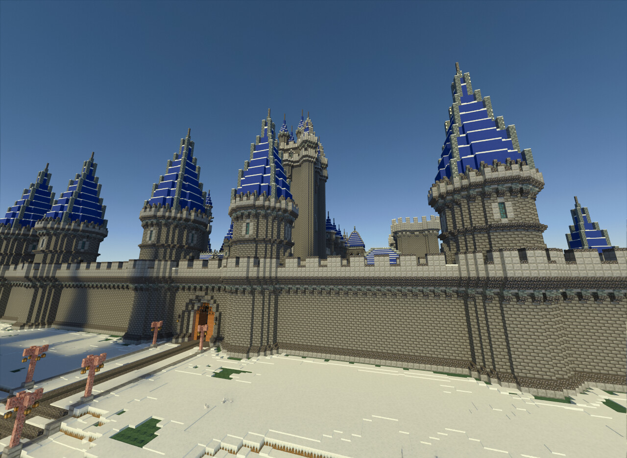 Minecraft RTX # 1: Noriland Castle in Minecraft RTX. Minecraft Map