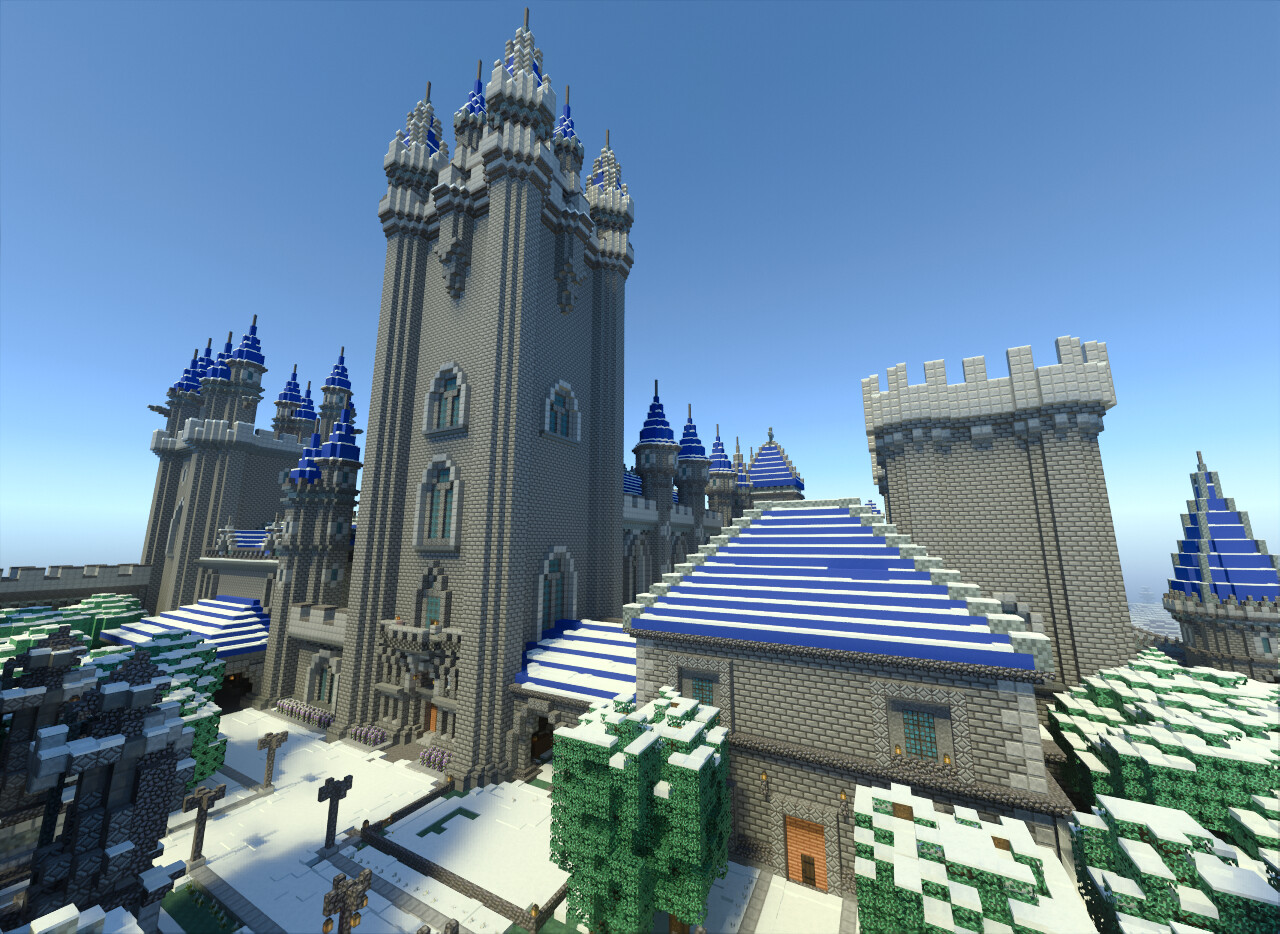 Minecraft RTX # 1: Noriland Castle in Minecraft RTX. Minecraft Map