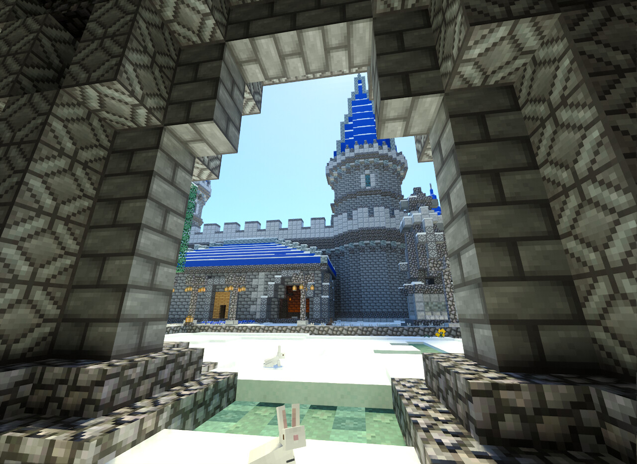 Minecraft RTX # 1: Noriland Castle in Minecraft RTX. Minecraft Map