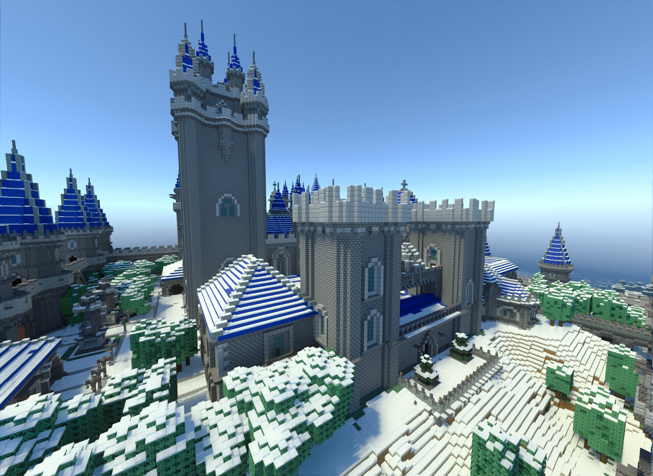 Minecraft RTX # 1: Noriland Castle in Minecraft RTX. Minecraft Map