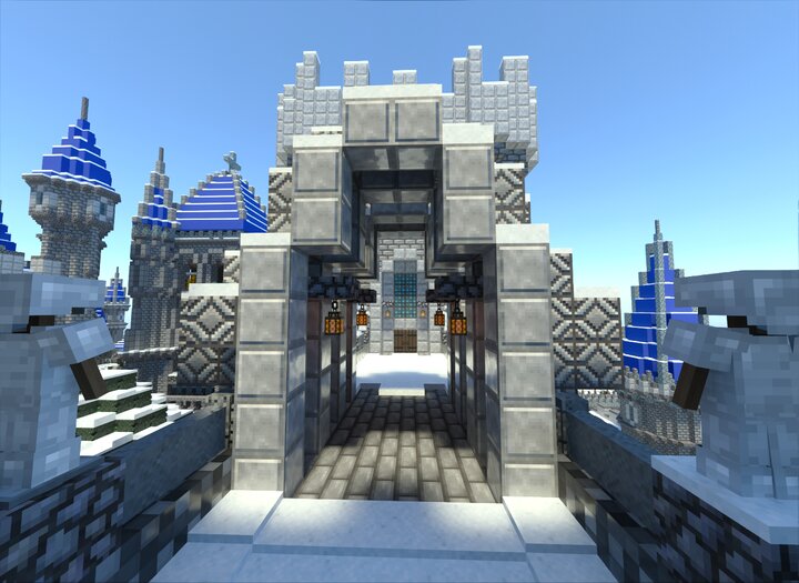 Minecraft RTX # 1: Noriland Castle in Minecraft RTX. Minecraft Map