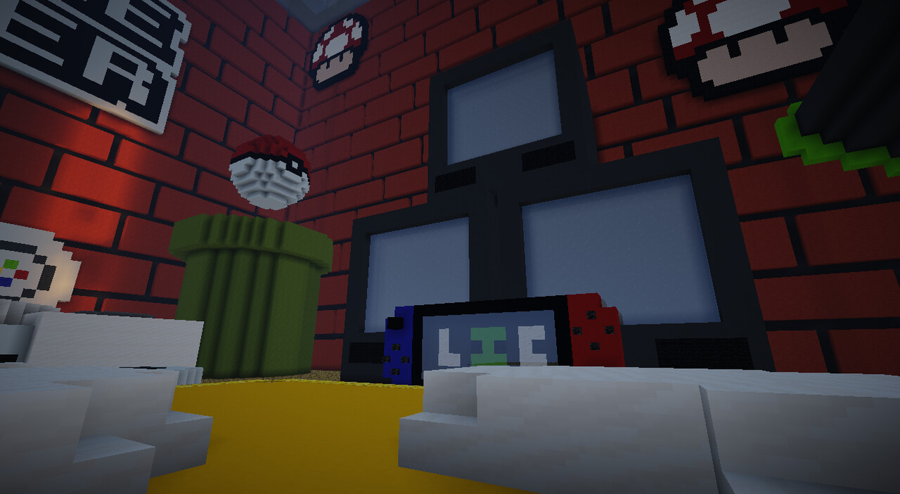 Arcade Lobby Minecraft Map