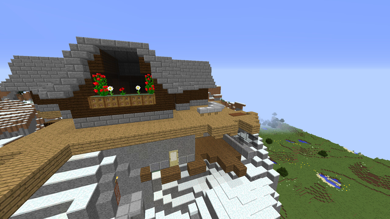 Warm Cozy Winter House! Minecraft Map