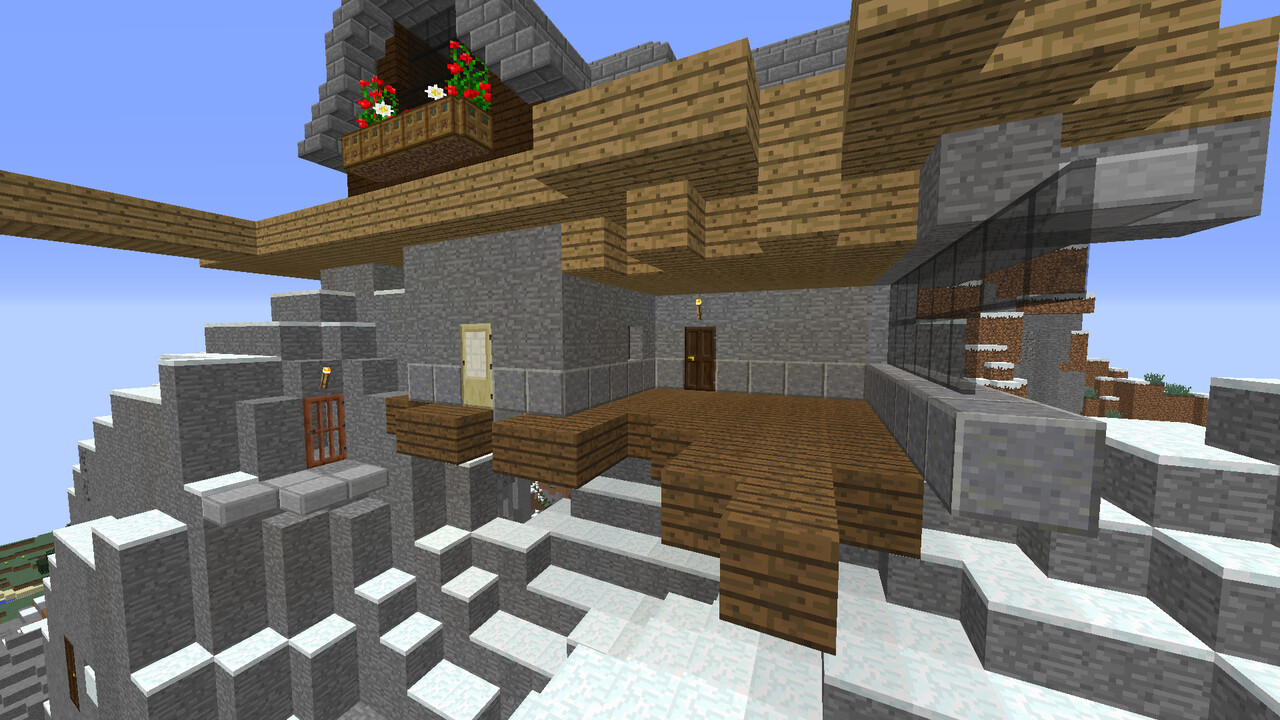 Warm Cozy Winter House! Minecraft Map