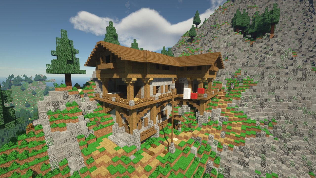 My Cabin | Mon Chalet | Alpen 🇩🇪 Minecraft Map