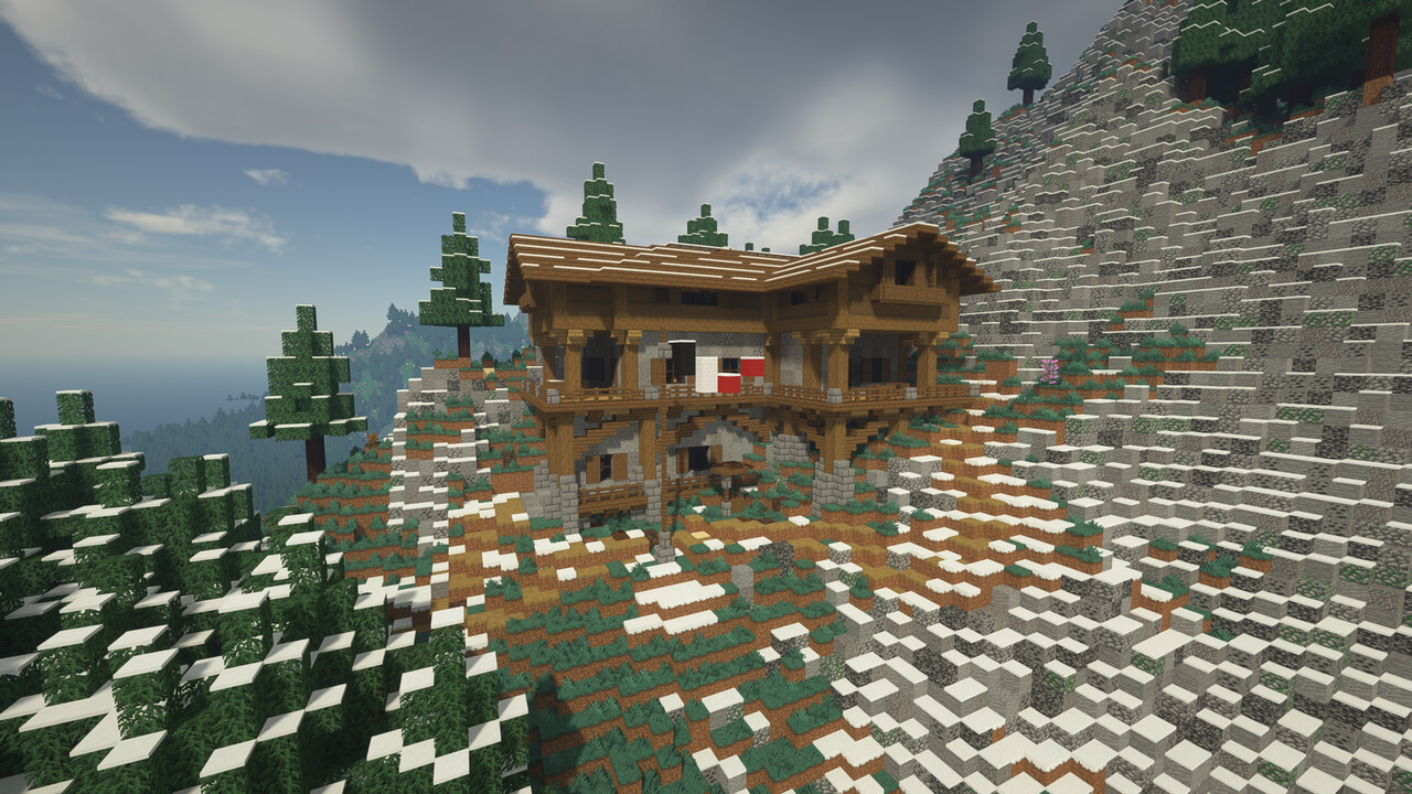 My Cabin | Mon Chalet | Alpen 🇩🇪 Minecraft Map