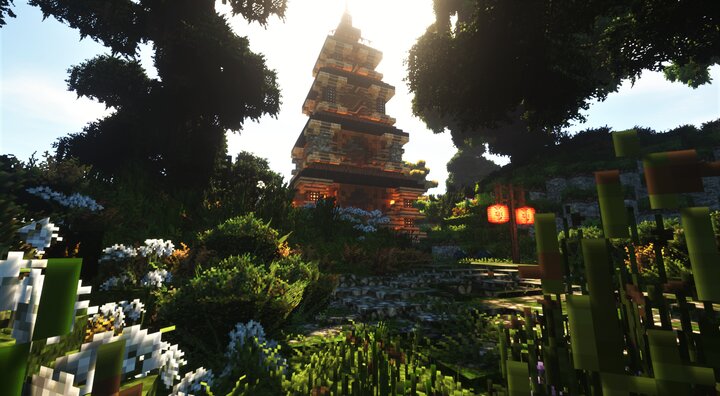 Air Temple - Reworked with Conquest Reforged Minecraft Map