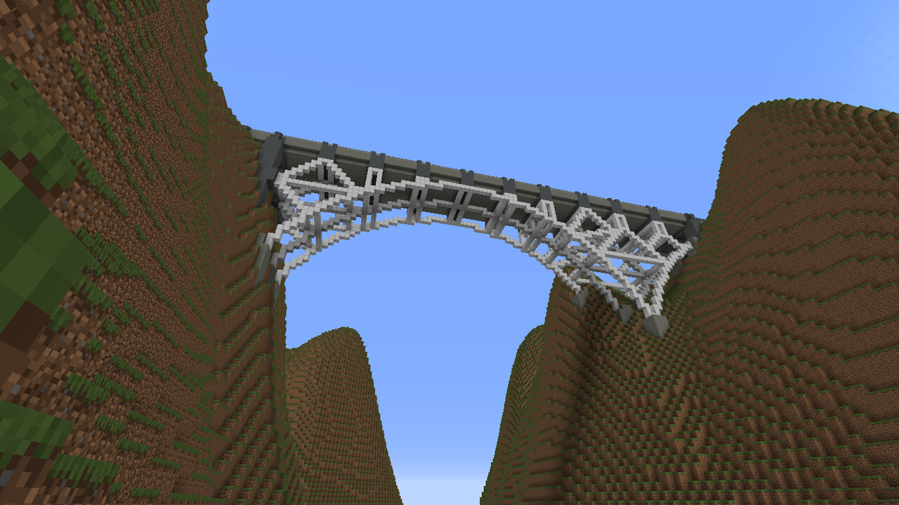 Ang's build contest round 1 entry-The bridge Minecraft Map