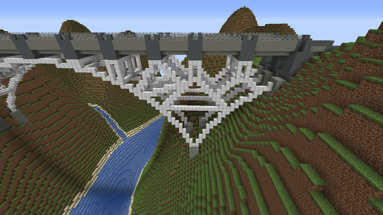 Ang's build contest round 1 entry-The bridge Minecraft Map