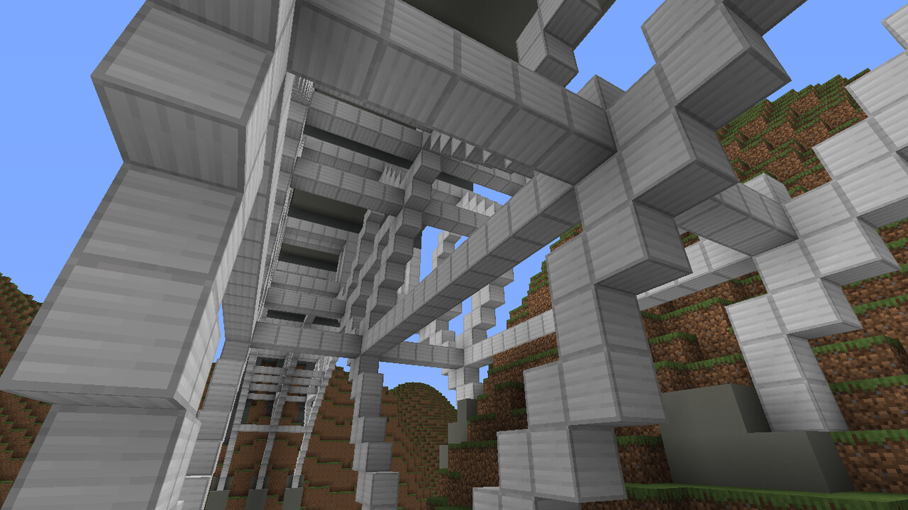 Ang's build contest round 1 entry-The bridge Minecraft Map