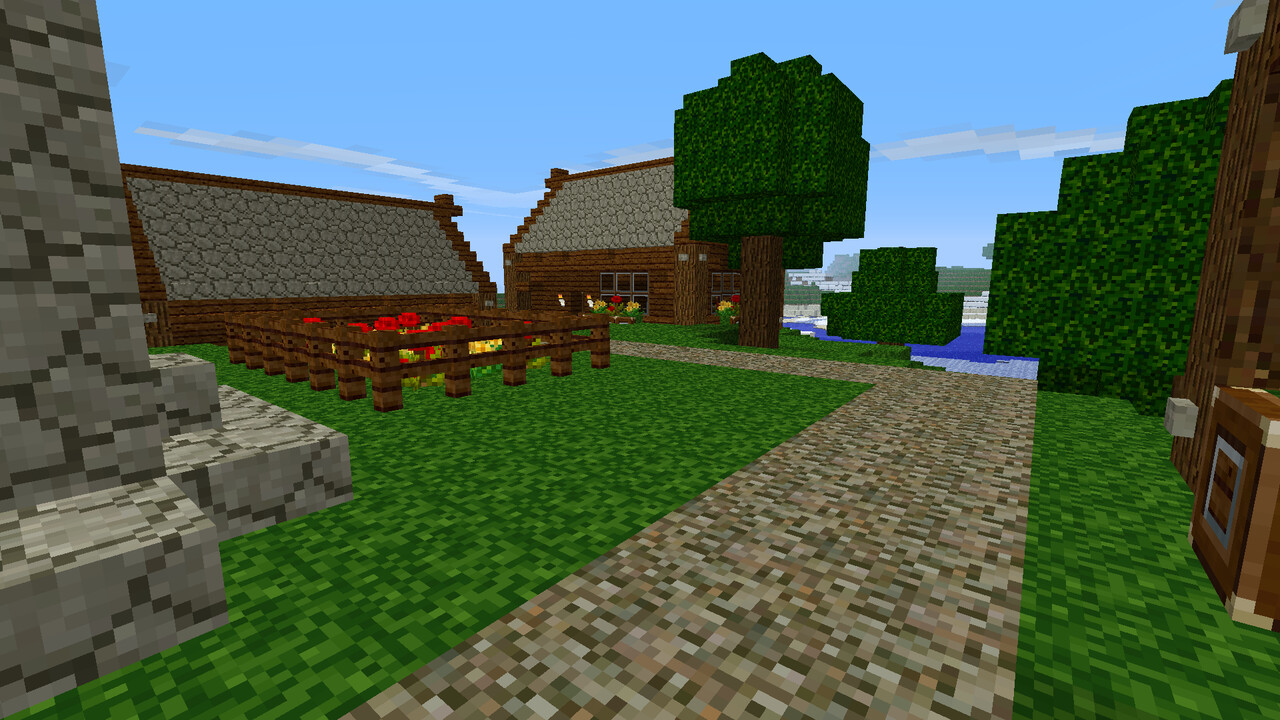 Coastal Town (b1.7.3) Minecraft Map