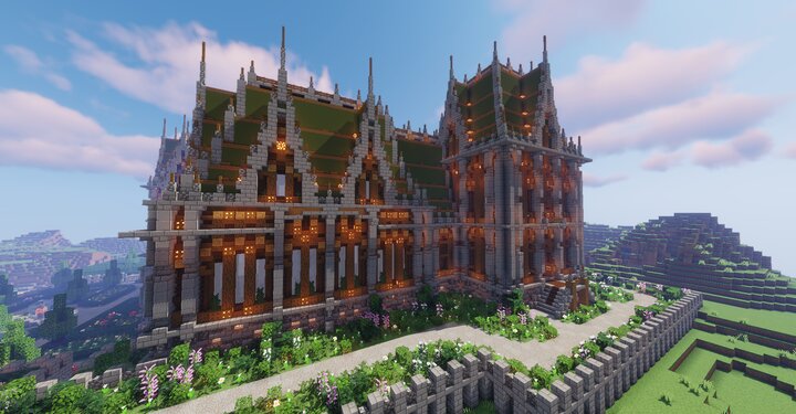 Tranquil Gardens asylum Minecraft Map