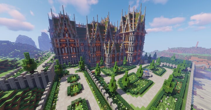 Tranquil Gardens asylum Minecraft Map