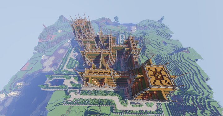 Tranquil Gardens asylum Minecraft Map