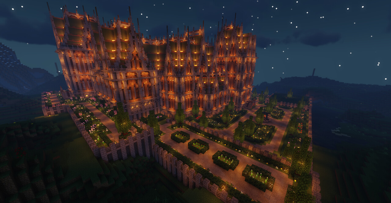 Tranquil Gardens asylum Minecraft Map