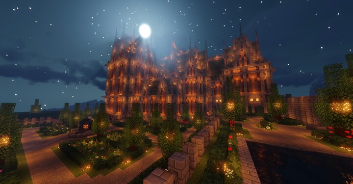 Tranquil Gardens asylum Minecraft Map
