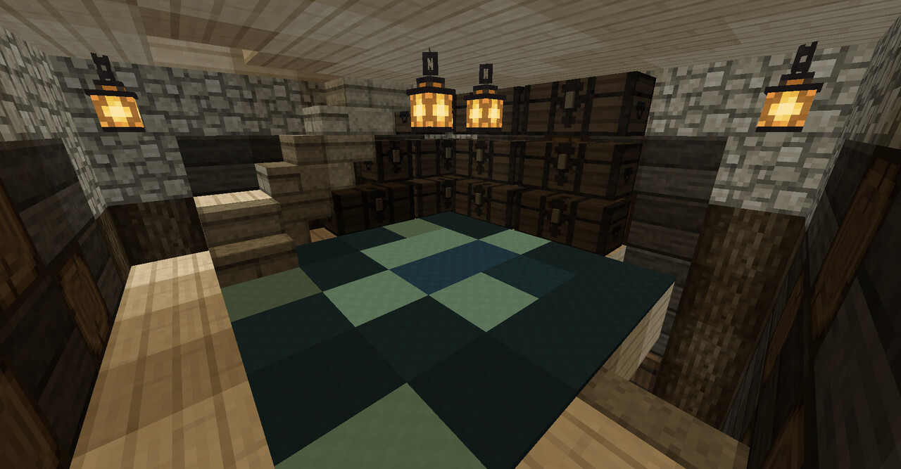 pillager outpost house Minecraft Map