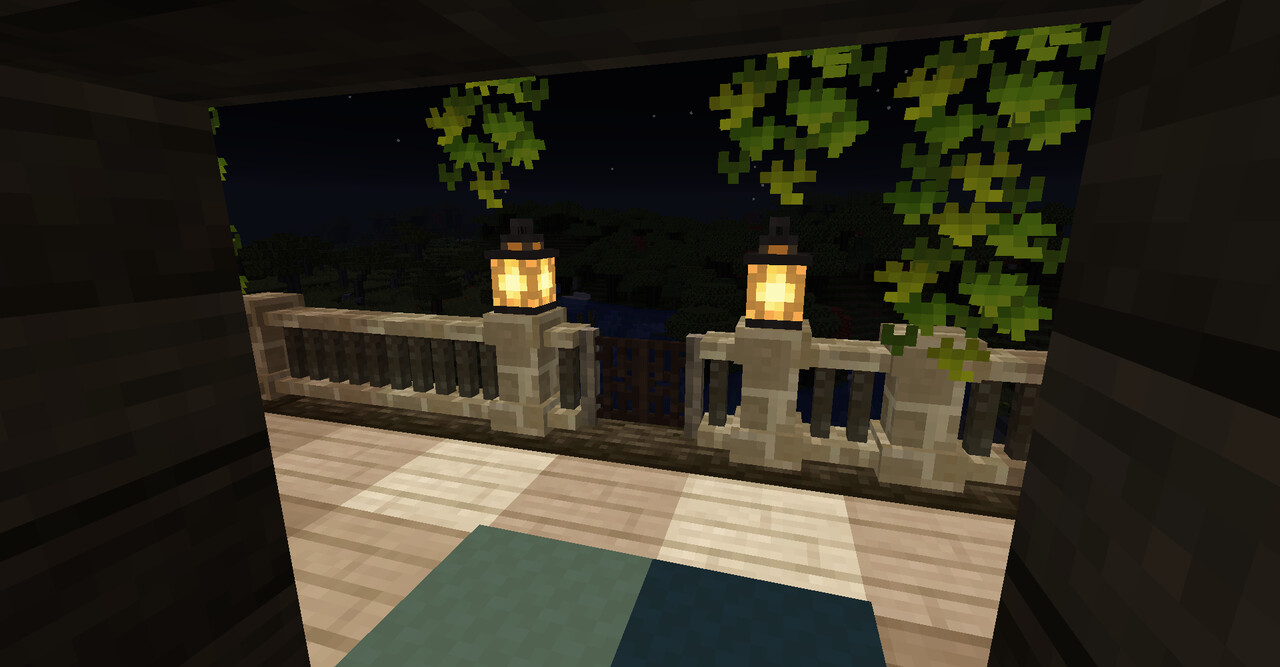 pillager outpost house Minecraft Map