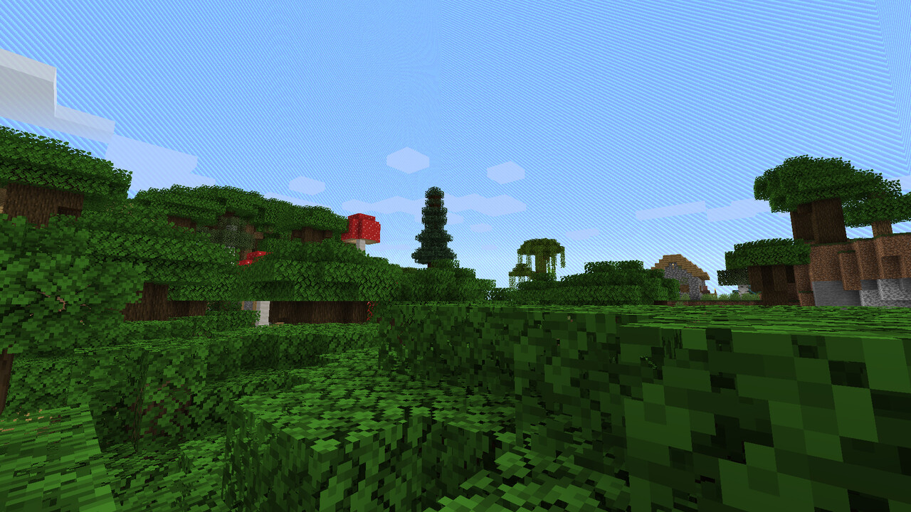 10000 blocks survival Minecraft Map