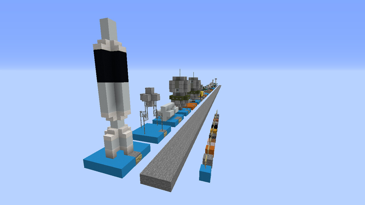 Spaceflight History Minecraft Map
