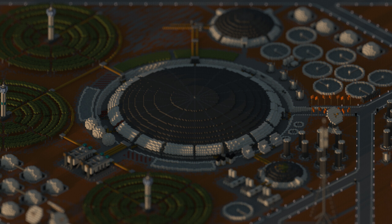 MARS BASE (download link below) Minecraft Map
