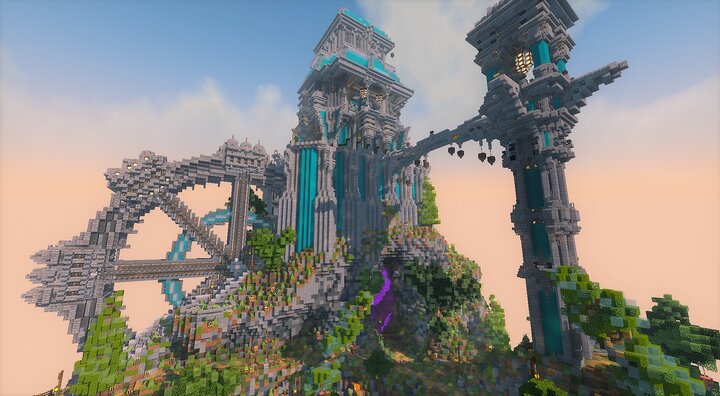 Never Ending Skies Minecraft Map