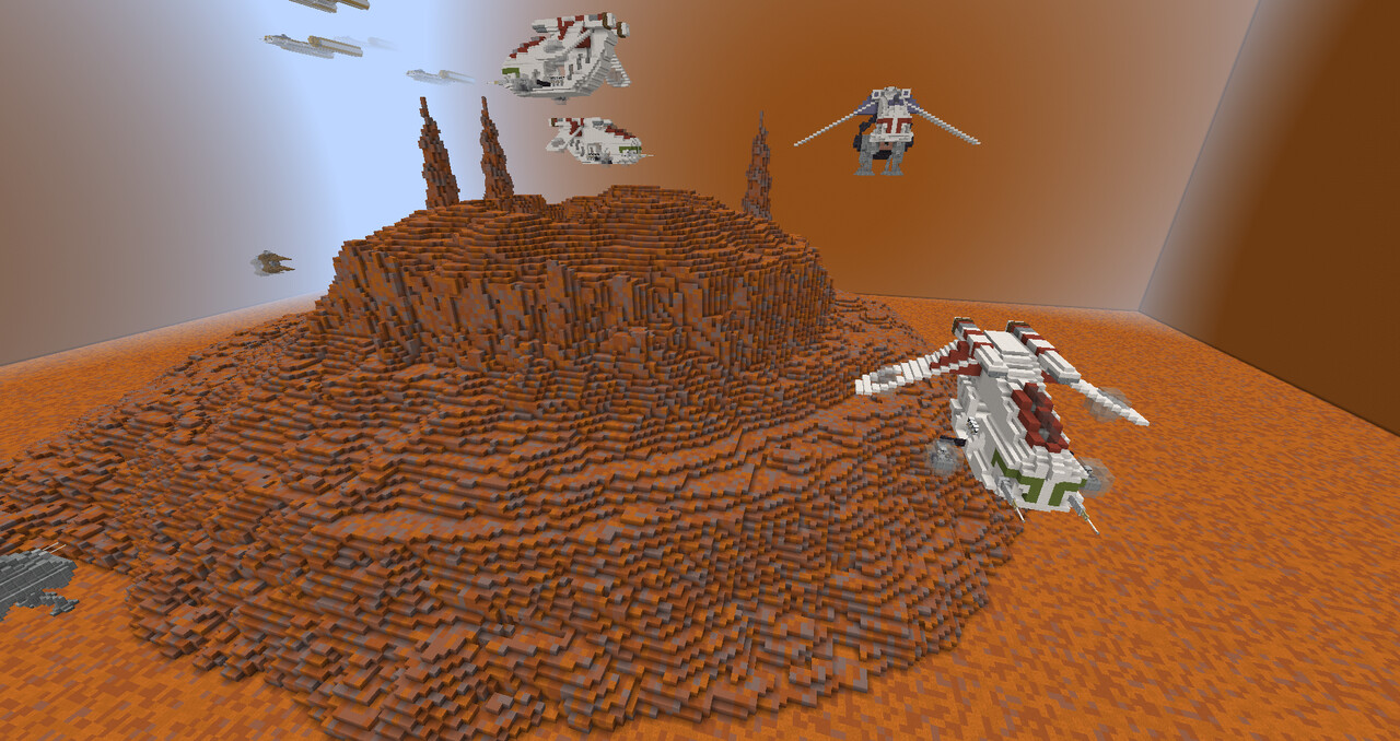Star Wars: Geonosis Adventure Map Minecraft Map