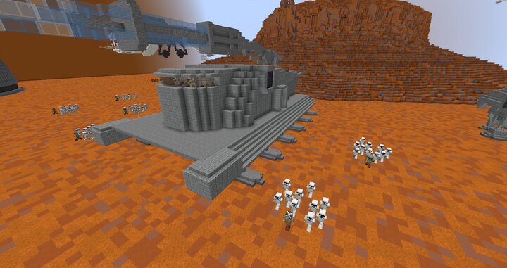 Star Wars: Geonosis Adventure Map Minecraft Map