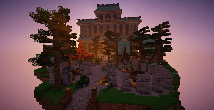 Skyblock spawn Minecraft Map